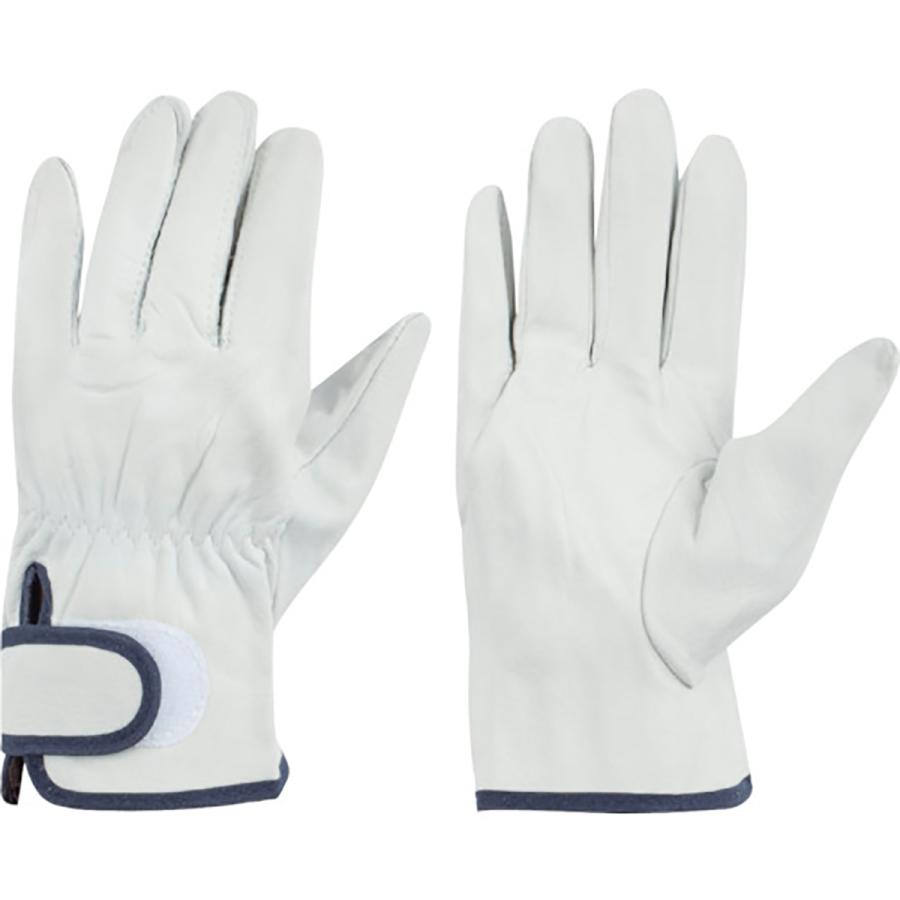 東和コーポレーション トワロン 牛表革手袋 マジック付 L 476-L ホワイト : オートバックスYahoo!ショッピング店 - 通販 - Yahoo!ショッピング