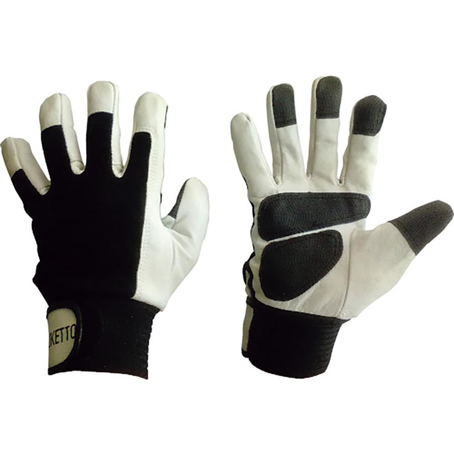 富士手袋 豚本革手袋 トンクレグリップ 664-LL ホワイト/ブラック : オートバックスYahoo!ショッピング店 - 通販 - Yahoo!ショッピング