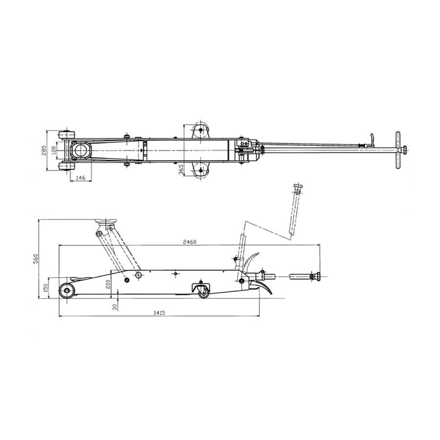 マサダ サービスジャッキ 5t SJ-50H : オートバックスYahoo!ショッピング店 - 通販 - Yahoo!ショッピング