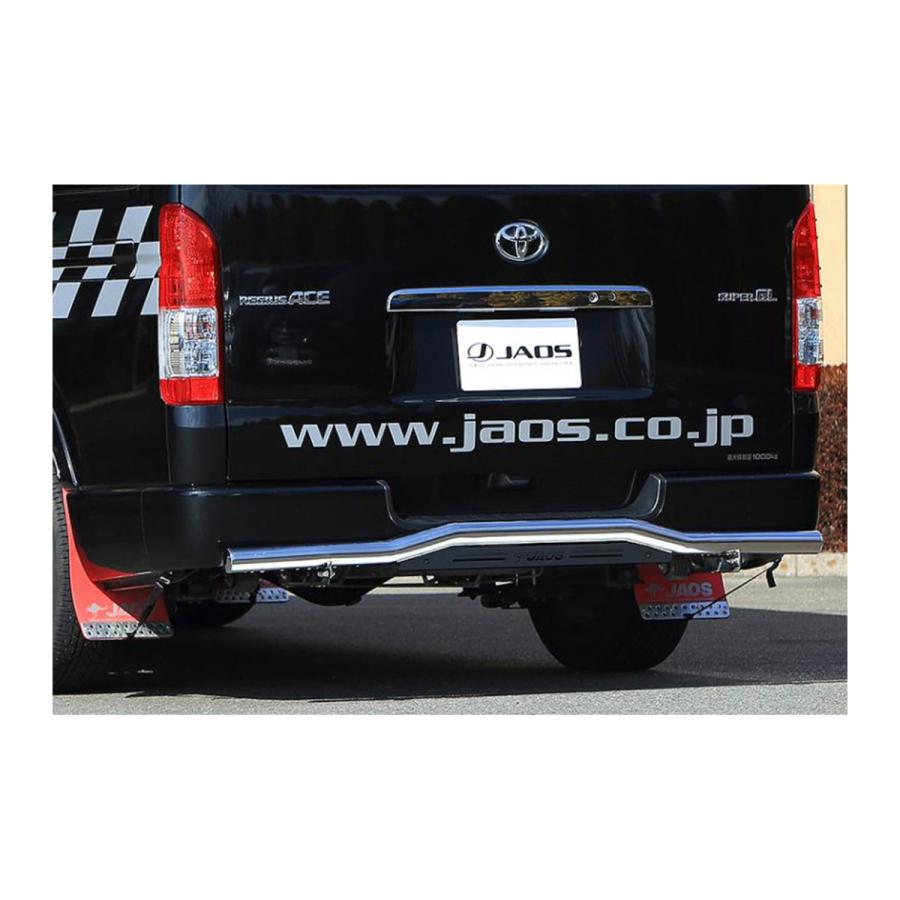 JAOS リヤスキッドバー B154202B ポリッシュ/ブラック ワイド トヨタ ハイエース 200系 : オートバックスYahoo!ショッピング店 - 通販 - Yahoo!ショッピング
