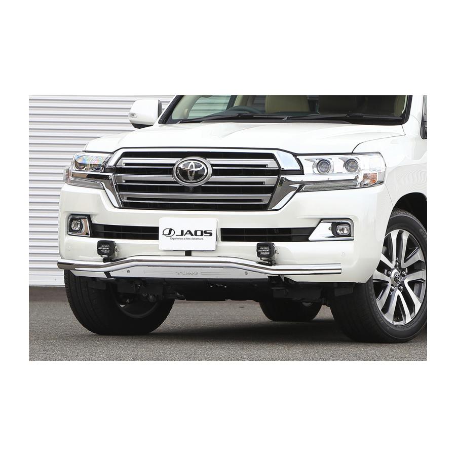 JAOS フロントスキッドバー B150050A 15＋ ポリッシュ/ブラスト トヨタ ランドクルーザー 200系 : オートバックスYahoo!ショッピング店 - 通販 - Yahoo!ショッピング