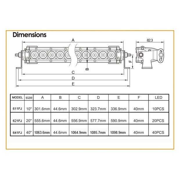 IPF IPFライトバー600シリーズ風神40インチシングルロー641FJ競技専用 : オートバックスYahoo!ショッピング店 - 通販 - Yahoo!ショッピング