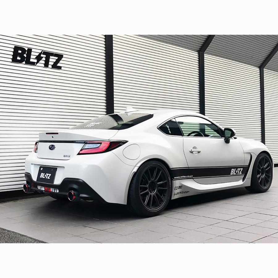 BLITZ BLITZブリッツマフラーニュルスペックカスタムエディションカーボンレッドテールセットCR63199CスバルBRZ／トヨタGR86 : オートバックスYahoo!ショッピング店 ...
