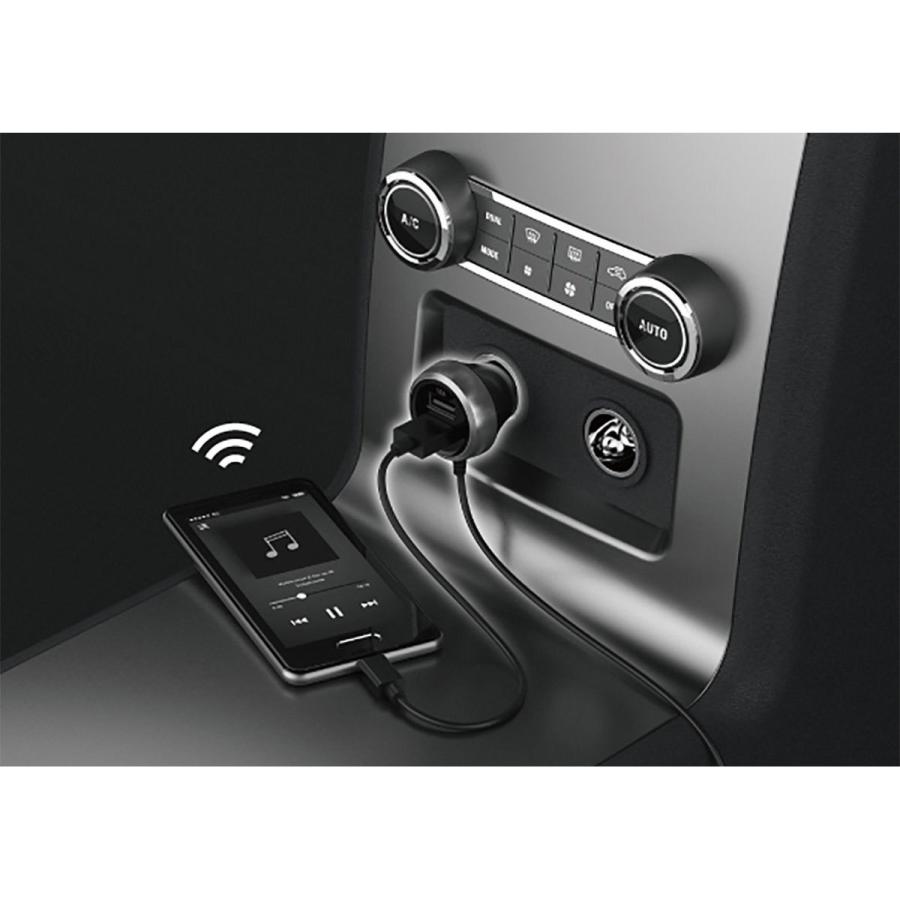 オーディオテクニカ audio-technica Bluetooth搭載FMトランスミッター AT-FMR5BT ブラック : オートバックスYahoo!ショッピング店 - 通販 ...