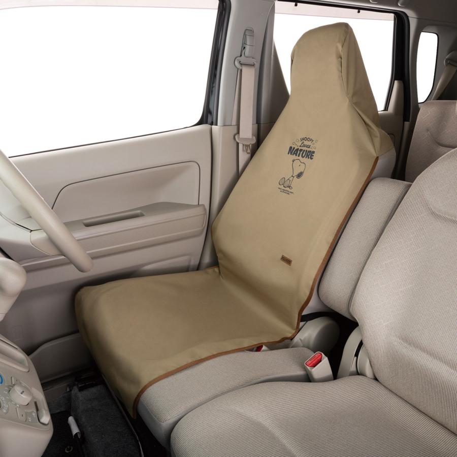 BONFORM ボンフォーム スヌーピーネイチャー 前席用 シートカバー 4124―10?ベージュ : オートバックスYahoo!ショッピング店 - 通販 - Yahoo!ショッピング