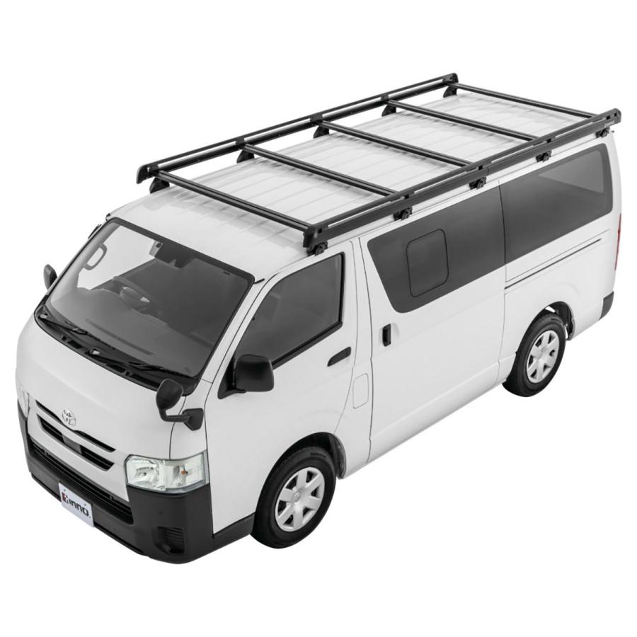 INNO CARMATE カーメイト ローダウンラック ハイエース用 BU700 : オートバックスYahoo!ショッピング店 - 通販 - Yahoo!ショッピング