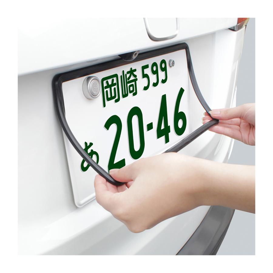 槌屋ヤック YAC シリコーンナンバーフレーム 2枚入り PF389 ブラック : オートバックスYahoo!ショッピング店 - 通販 - Yahoo!ショッピング