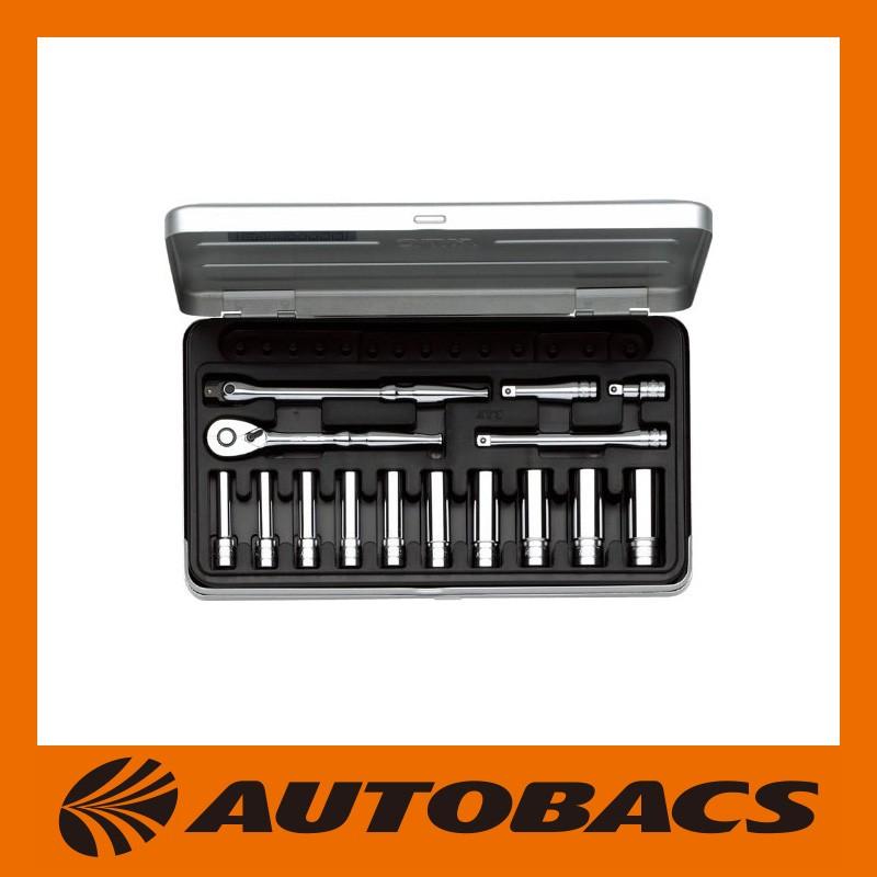 KTC TB2L10 6．3sq．ディープソケットレンチセット 15点 : オートバックスYahoo!ショッピング店 - 通販 - Yahoo!ショッピング