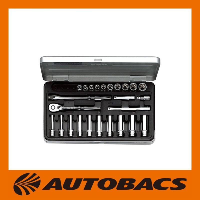 KTC TB2X20 6.3sq. ソケットレンチセット[25点] : オートバックスYahoo!ショッピング店 - 通販 - Yahoo!ショッピング