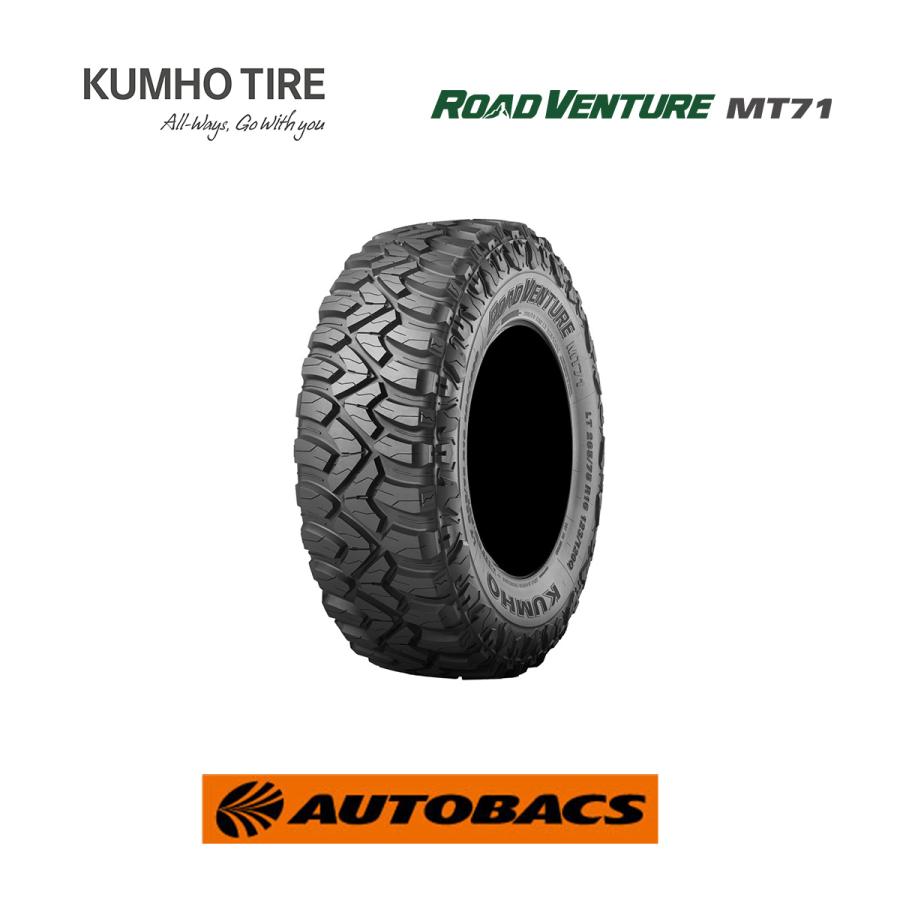 235/85R16 サマータイヤ クムホ ロードベンチャー MT71 1本 : 8808956280246 : オートバックスYahoo ...