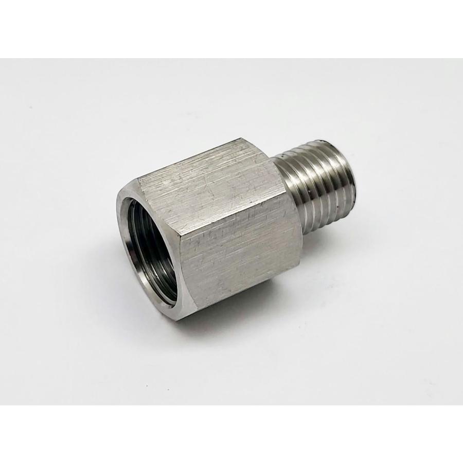 ステンレス センサー アダプター オス−メス変換コネクター メスM20P1.5 ーオス M22 P1.5 HEX 27 : ftm6-2015-2215 : AUTOBAHN88ヤフーショップ ...