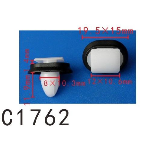 パネル (トリム) クリップ リベット 汎用 パネル用 PF-C1762 10個 , 納期4日程度 : AUTOBAHN88ヤフーショップ ...