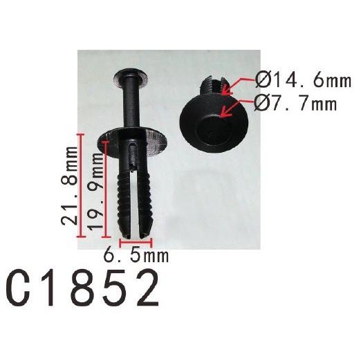 プッシュ リベット 51111964186 BMW系 バンパー用 PF-C1852 10個 , 納期4日程度 : AUTOBAHN88ヤフー ...