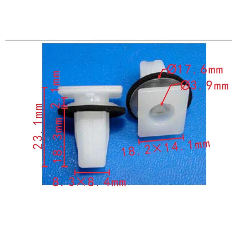 バンパーサイド リテーナー Hyundai KIAに適合 純正品番 :866251E000 10個 : AUTOBAHN88ヤフーショップ ...