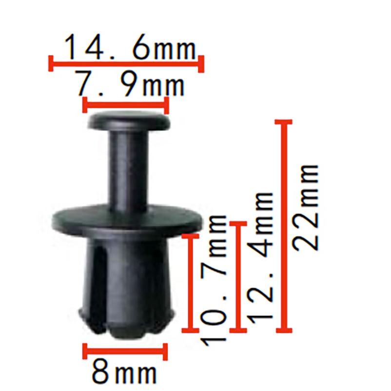 ファン シュラウド リベット BMWに適合 純正品番 :17111712963 10個 : AUTOBAHN88ヤフーショップ - 通販 ...