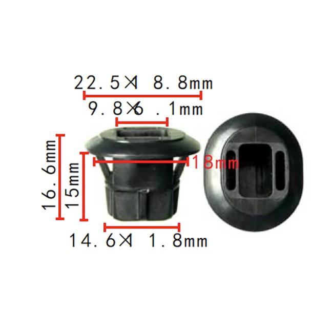 リアバンパー フィクスチャー クリップ Renaultに適合 純正品番 :7703081239 10個 : AUTOBAHN88ヤフーショップ ...
