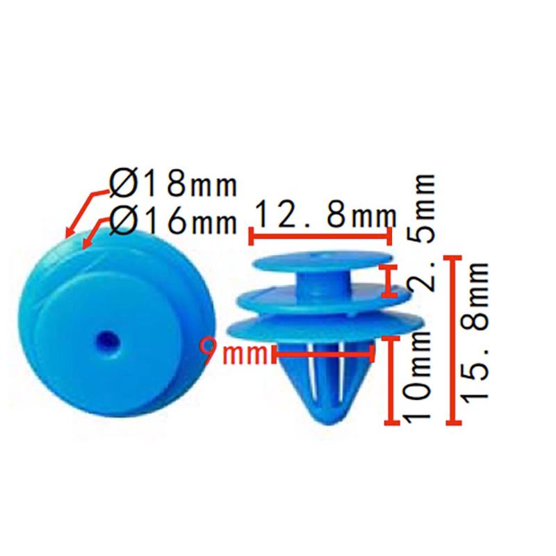 アッパークォーター トリム クリップ 日産に適合 純正品番 :0155309131 10個 : AUTOBAHN88ヤフーショップ - 通販 ...