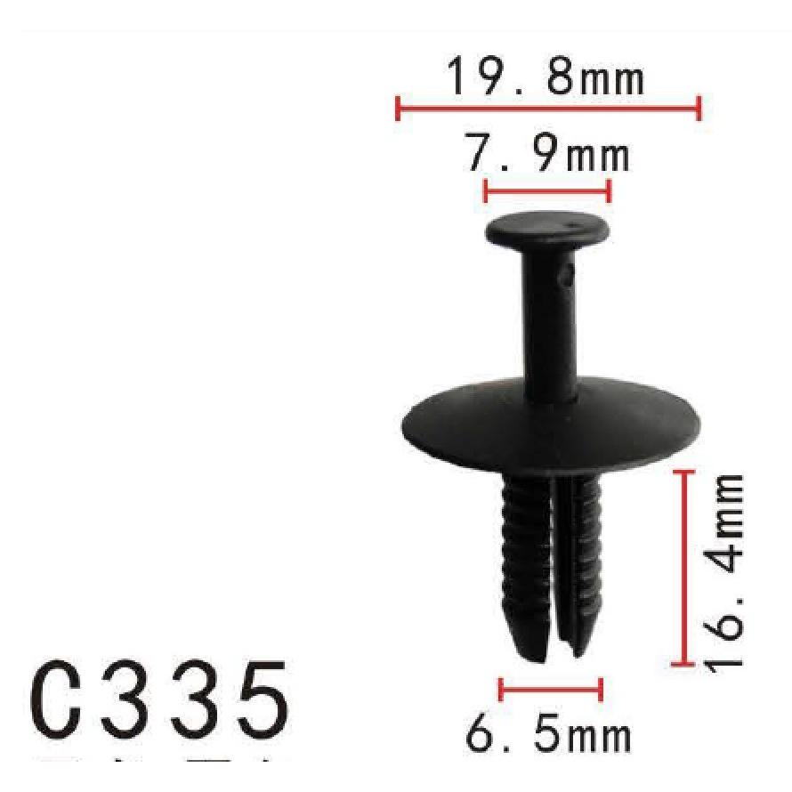 プッシュ リベット 51118174185 BMW系 バンパー用 PF-C335 10個 , 納期4日程度 : AUTOBAHN88ヤフー ...