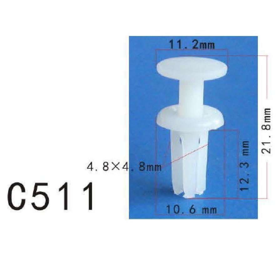 プッシュ リベット 汎用 パネル用 PF-C511 10個 , 納期4日程度 : AUTOBAHN88ヤフーショップ - 通販 - Yahoo ...
