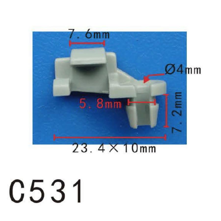 クリップ リベット GM ゼネラルモーターズ系 CHRYSLER系 ドア用 PF-C531 10個 , 納期4日程度 : AUTOBAHN88ヤフーショップ - 通販 - Yahoo!ショッピング