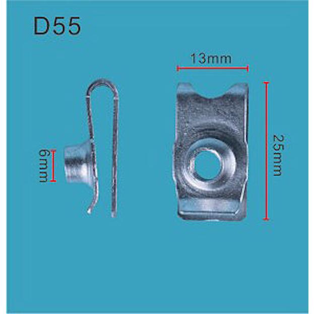 NISSAN メタル ナット クリップ 089136065A 10個 : AUTOBAHN88ヤフーショップ - 通販 - Yahoo!ショッピング