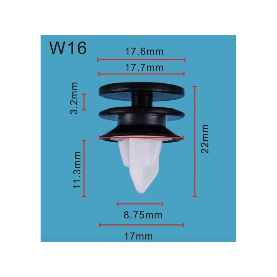 ドア トリム パネル クリップ Volvo 1376567 10個 : AUTOBAHN88ヤフーショップ - 通販 - Yahoo!ショッピング
