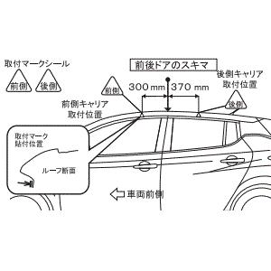 INNO イノー 日産 リーフ ZE1 ベースキャリア セット 品番INSUT+K696+IN-B127BK /自動車/ルーフキャリア : カー用品イチオシ通販Yahoo!ショッピング店 ...
