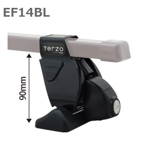 TERZO TERZO トヨタ アルファード/ヴェルファイア（ハイブリッド含む） H40系 ベースキャリアセット(EF14BL+EB4+EH298）フット+バー+取付ホルダーセット : カー用 ...