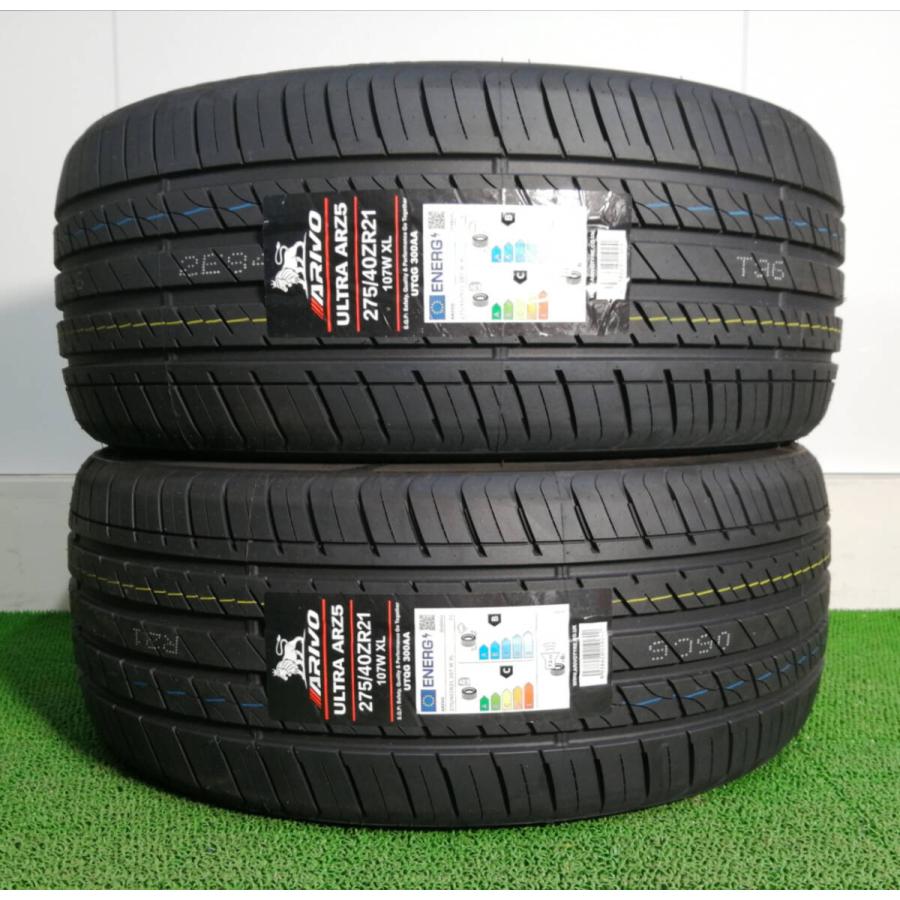 275/40R21 107W XL ARIVO ARZ5 新品 サマータイヤ 2本セット 2024年製 ※本州送料無料 275/40/21 夏タイヤ : LuckyTire - 通販 ...