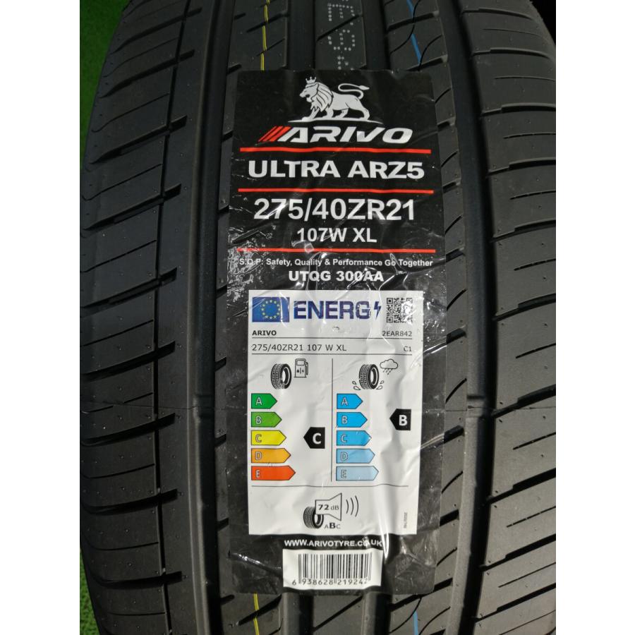 275/40R21 107W XL ARIVO ARZ5 新品 サマータイヤ 2本セット 2024年製 ※本州送料無料 275/40/21 夏タイヤ : LuckyTire - 通販 ...