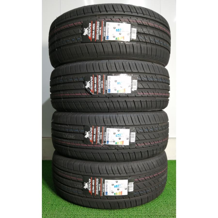 255/45R20 105W XL ARIVO ARZ5 新品 サマータイヤ 4本セット 2024年製 ※本州送料無料 255/45/20 : s234 : LuckyTire - 通販 ...