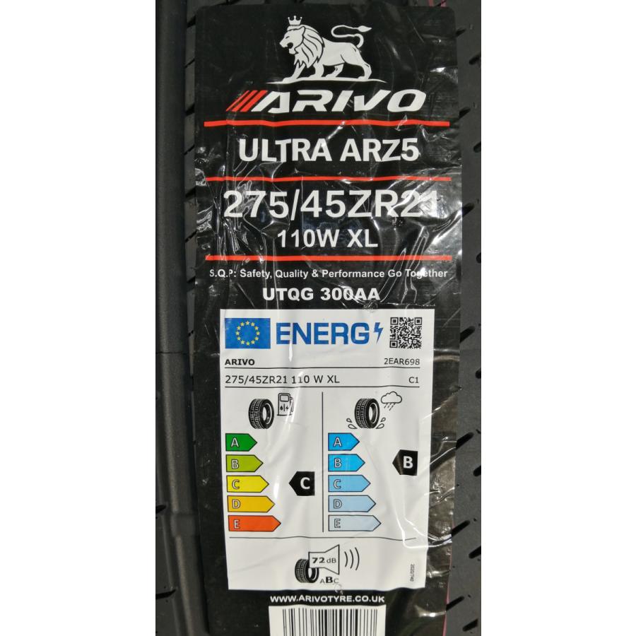 275/45R21 110W XL ARIVO ARZ5 新品 サマータイヤ 2本セット 2024年製 ※本州送料無料 275/45/21 : LuckyTire - 通販 - Yahoo ...