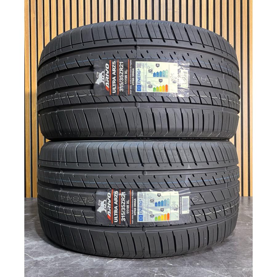 315/35R21 111W XL ARIVO ARZ5 新品 サマータイヤ 2本セット 2025年製 ※本州送料無料 315/35/21 夏 ...