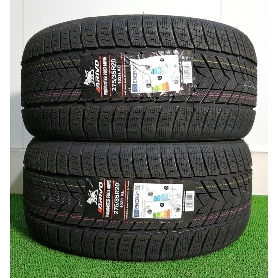 275/35R20 102H XL ARIVO ARW5 新品 スタッドレスタイヤ 2本セット 2024年製 ※本州送料無料 275/35/20 : LuckyTire - 通販 ...
