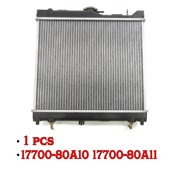 スズキ ジムニー GF-JB23W ラジエーター 17700-80A10 17700-80A11 半年間保証 交換 修理 故障 冷却 部品 ...