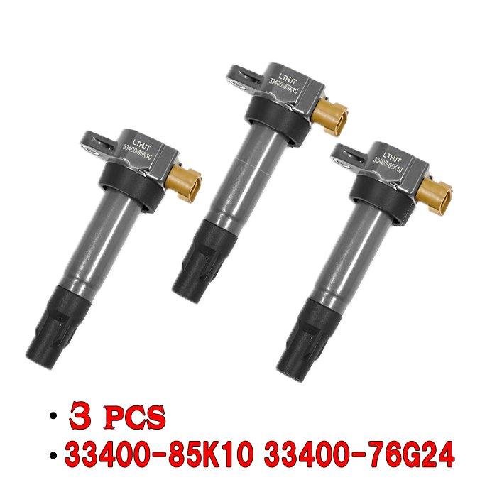 スズキ ジムニー JB23W イグニッションコイル 3本 保証付 純正同等品 33400-85K10 33400-76G27 修理 メンテ ...