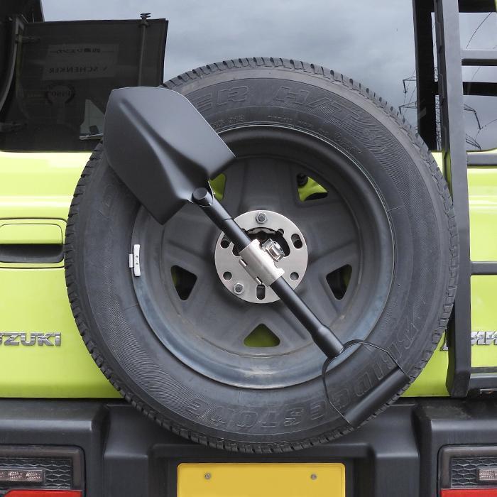 簡単カスタムセット JB64 JB74 ジムニー クリア フューエル リッド カバー 交換式 ＆ 背面タイヤ スコップ 鍵付き マットブラック : newparts-2628-2255-bk ...