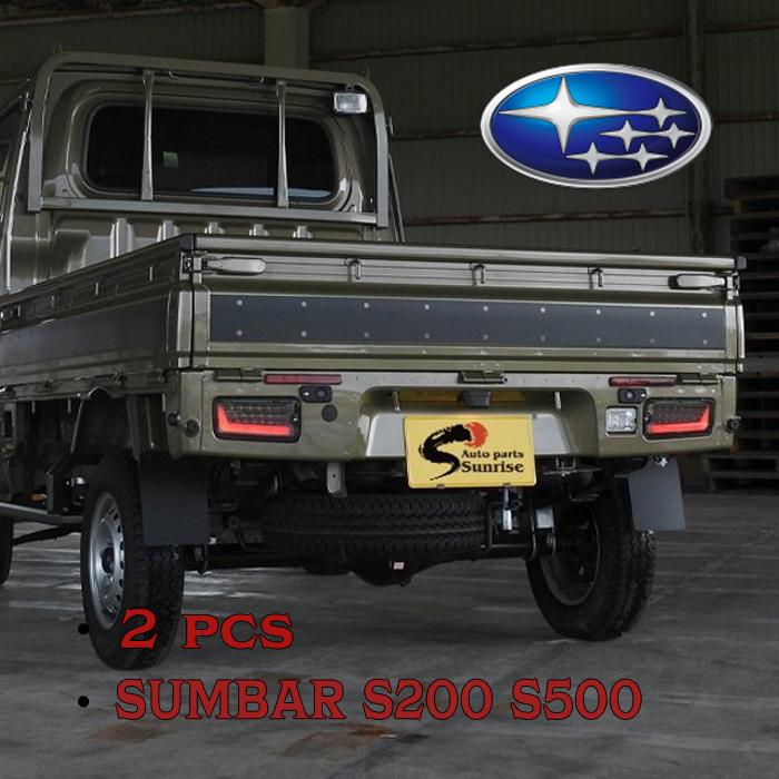 LED ファイバー テール ランプ 左右セット スモーク クリスタル シーケンシャル ウインカー サンバー トラック S500系 前期 / S200系 : Auto Parts Success ...