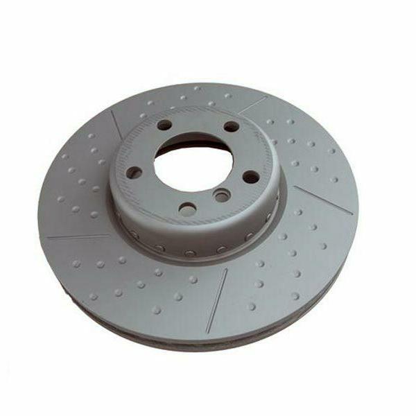 【BMW純正】M235i/M240i(F22)用 フロントパフォーマンスブレーキローター ディンプル＆スロット 335i/435i ...