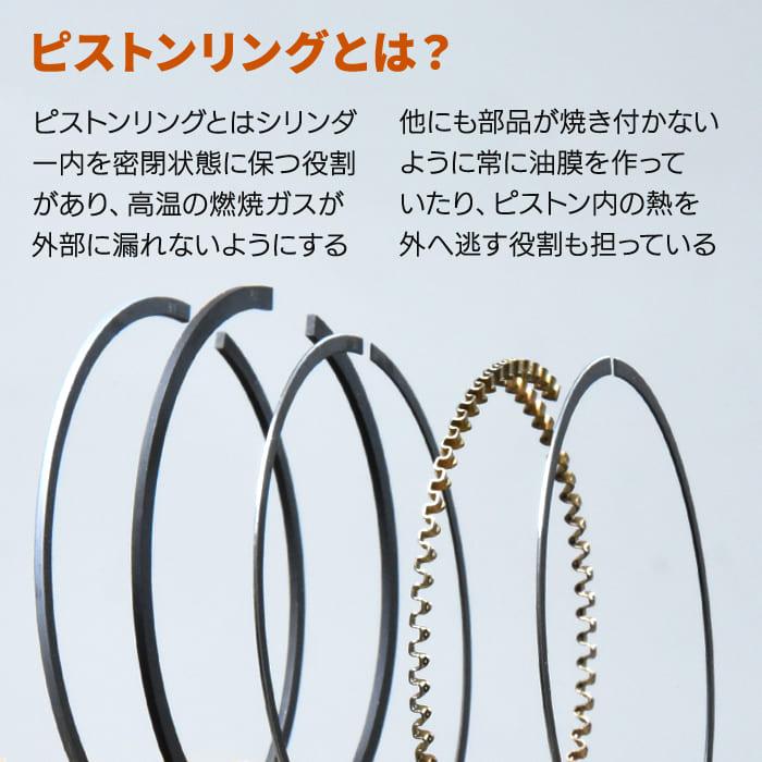 安心の6ヶ月保証 スズキ エブリイワゴン DA51V DB51V DB 52V DA52V F6A ターボ ピストンリング 3気筒分 12140-50E50 互換品 オーバーホール ...