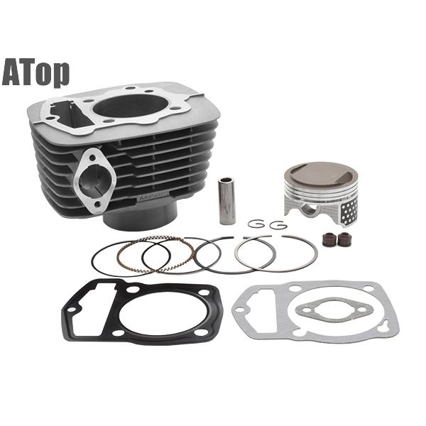 ホンダ 高品質 FTR223 CRF230 XR230 ボアアップキット アルミ シリンダー モリブデンピストン採用 233.2cc カスタム ...
