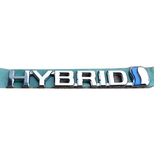 プリウス 北米仕様 トヨタ 純正品 50プリウス ”HYBRID” 北米車両限定リアエンブレム : オートプロズ Yahoo!店 - 通販 ...
