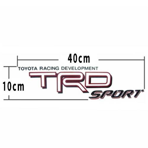 TRD USトヨタ 純正品 TOYOTA タコマ ”TRD Offroad Package” デカール 白文字 1枚 : オートプロズ ...