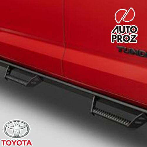 プレデターステップ ブラックパウダーコート タンドラ D-Cab クルーマックス 3.5L 2022年式以降現行 USトヨタ 純正品 ...