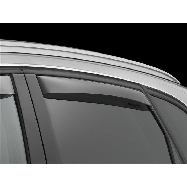 WeatherTech 正規品 Audi アウディ Q5 2008-2017年 サイドバイザー ドアバイザー はめ込み式タイプ フロント リア ...