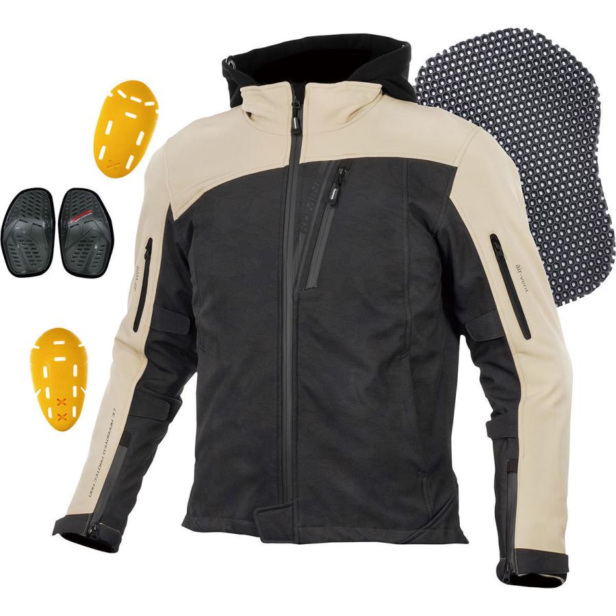 コミネ(KOMINE) JK-590 プロテクトソフトシェルウインターパーカ DEEP OLIVE 2XLサイズ :4573325753020:オートリメッサYahoo!店 - 通販 ...