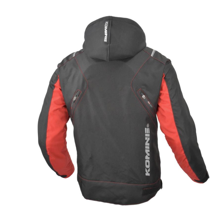 コミネ(KOMINE) JK-5961 プロテクトウインタージャケット Neo Black/Red 2XLサイズ :4573325783843:オートリメッサYahoo!店 - 通販 ...