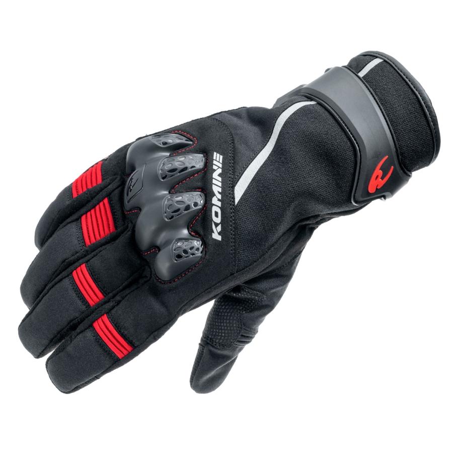 コミネ(KOMINE) GK-857 プロテクトWPウィンターグローブ Black Red Sサイズ : 4582611234518 : オートリメッサYahoo!店 - 通販 - Yahoo ...