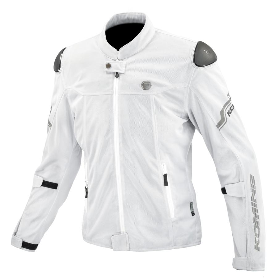 コミネ コミネ(KOMINE) JK-175 エニグマライト メッシュジャケット Silver Lサイズ : オートリメッサYahoo!店 - 通販 - Yahoo!ショッピング