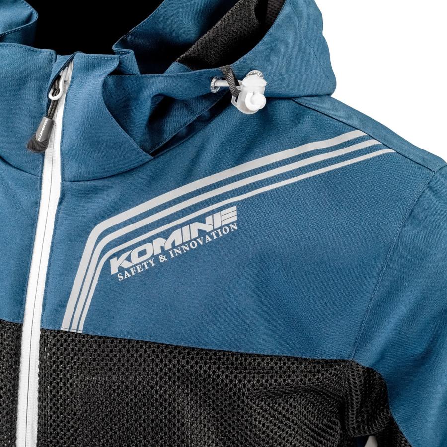 コミネ コミネ(KOMINE) JK-179 エニグマライト ハーフメッシュパーカ Silver Lサイズ : オートリメッサYahoo!店 - 通販 - Yahoo!ショッピング